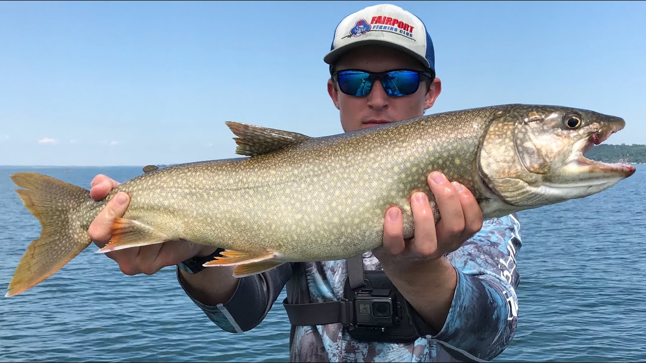 Catching LAKE TROUT in the FINGER LAKES (Things Went VERY Wrong ...