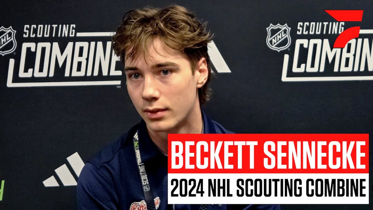 Beckett Sennecke Talks Growth Spurt, Skating And Dominant Finish That ...