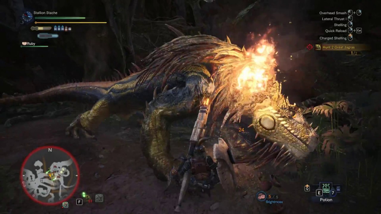 Monster Hunter: World Part 7 "Need that G.Jagras hide" - YouTube