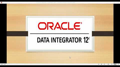 Oracle Data Integrator 12c (ODI) - YouTube