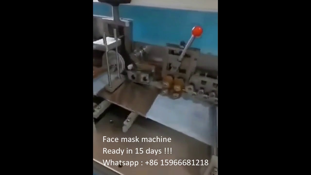 facial mask making machine, - YouTube
