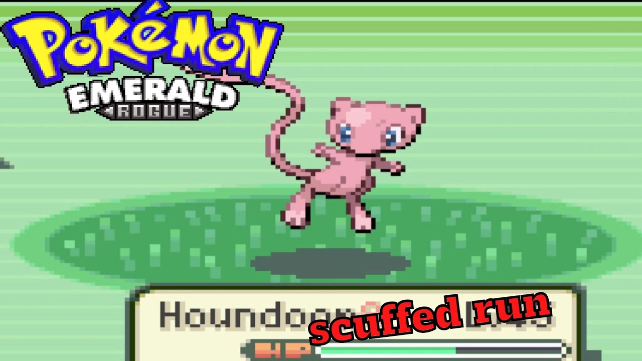 SCUFFED Pokemon emerald rogue run - YouTube