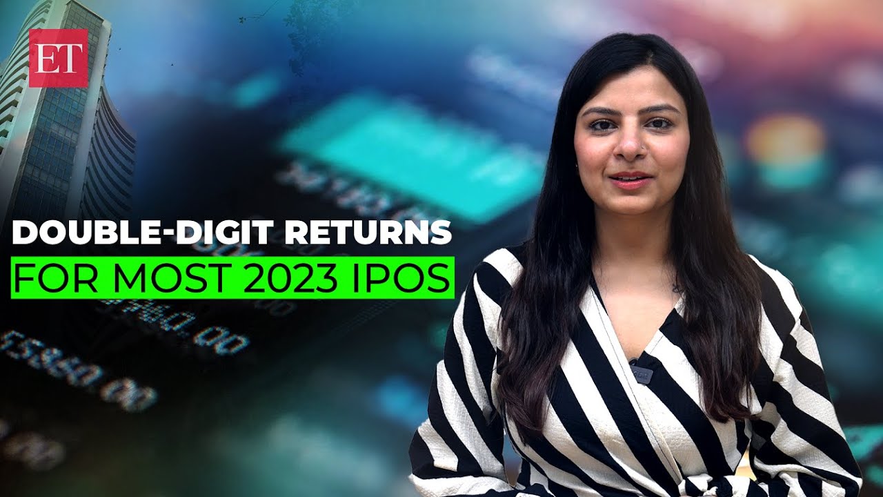 Double-digit returns for most 2023 IPOs with some surpassing 50% - YouTube