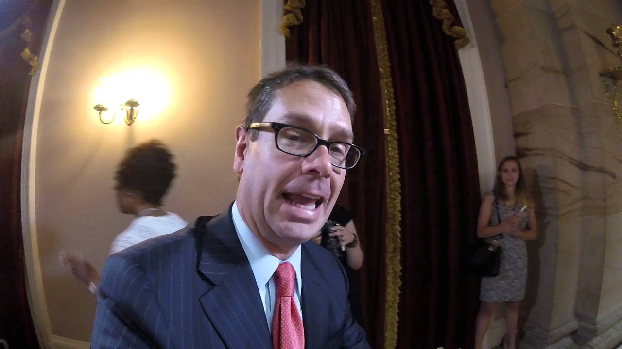 Griff Jenkins takes you behind the scenes at our interview with Rep ...