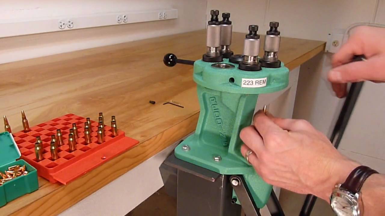 Redding T-7 Loading .223 Part II (HD) - YouTube