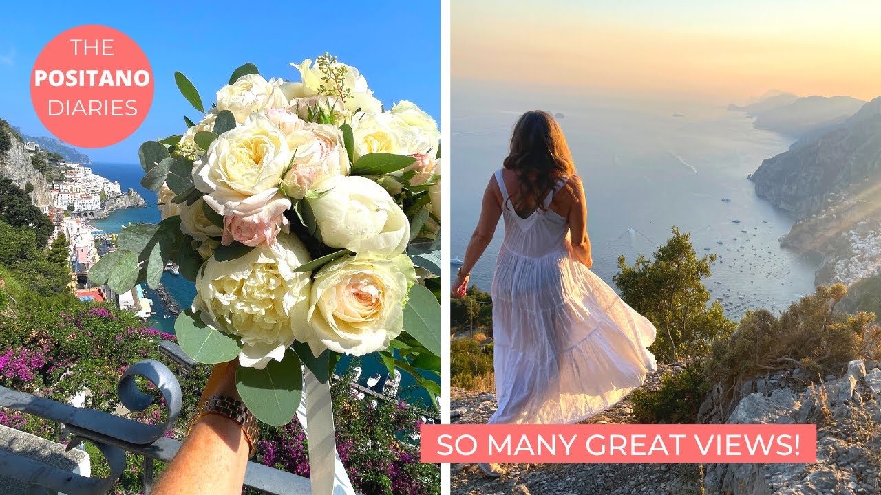 AMALFI COAST SUNSET WALKS | At The Hottest Time of Year | The Positano ...