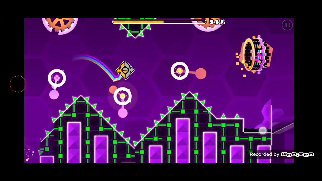 geometry dash LVL 16 HEXAGON FORCE WATERFLAME - YouTube
