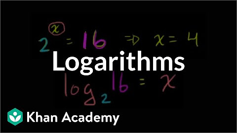 Khan Academy Algebra II...Logarithms - YouTube