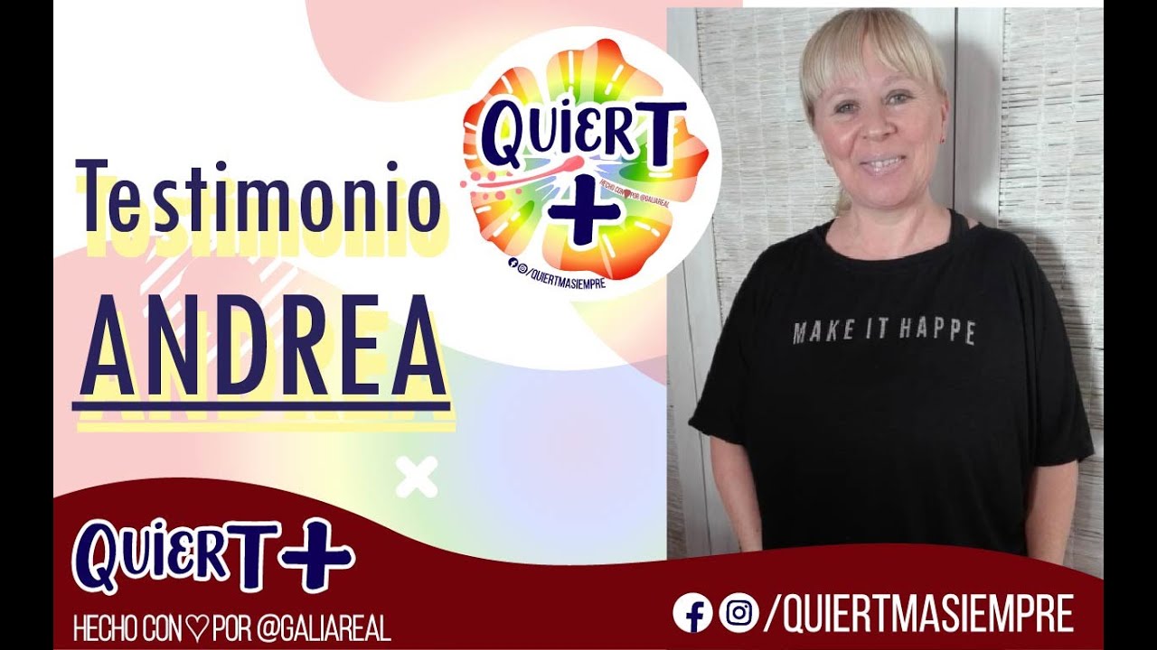 Testimonio QuierT+ | Andrea - YouTube
