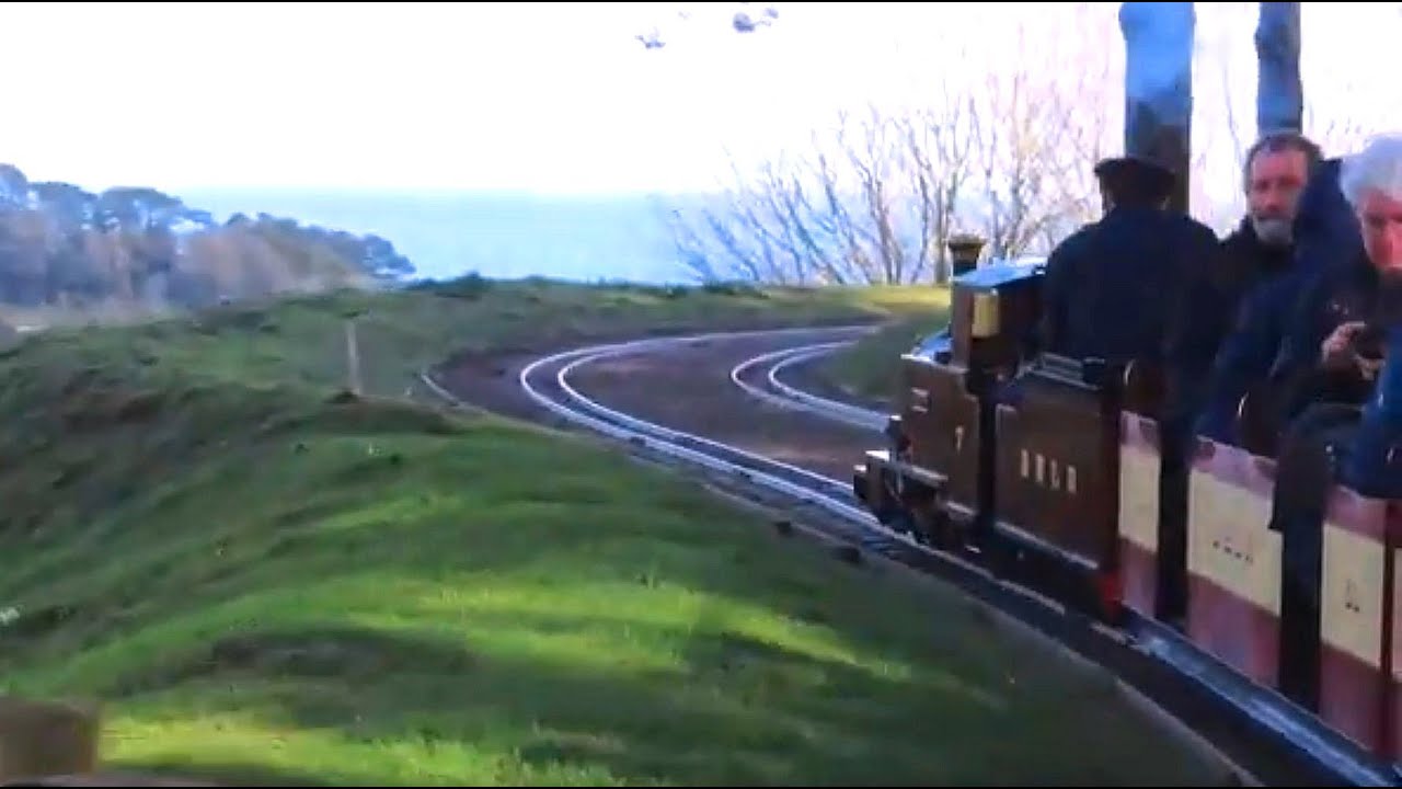 A Ride on the Beer Heights Railway, Devon, England, 22nd March 2024 ...