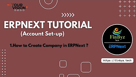 ERPNext Tutorial - Account Set-up - YouTube