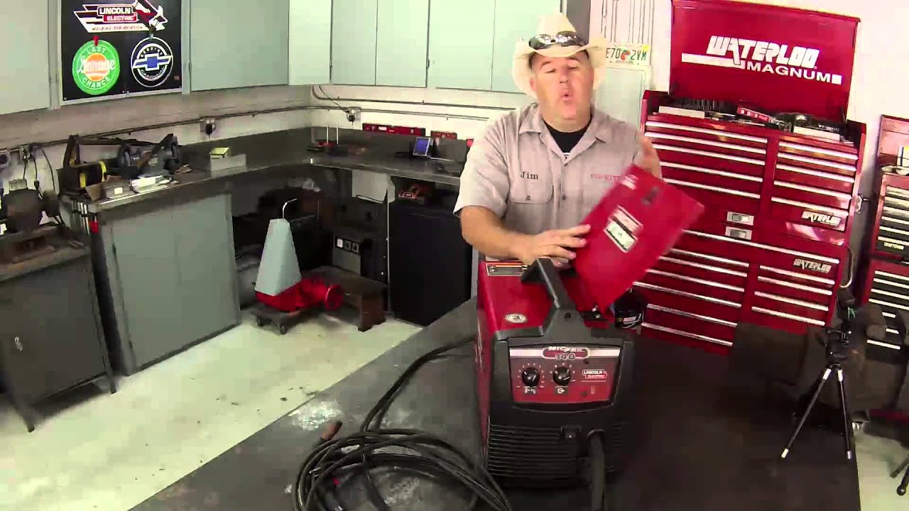 New Lincoln Electric Power Mig 210 MP Welding Machine (Ep 1 Out with ...