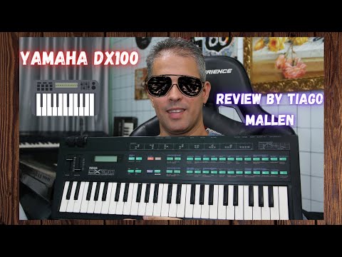 YAMAHA DX100 -  ( ANO 1985 ) - FACTORY SOUNDS - TEST by TIAGO MALLEN #yamaha #fm #1985