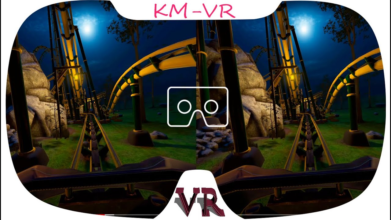 Epic Roller Coaster vr 3d video - YouTube