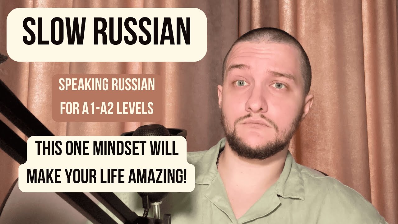Learn Russian Easily | Slow & Clear Russian for A2-B1 with English and ...