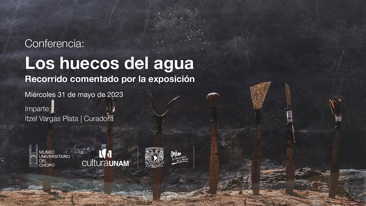 Los huecos del agua. Recorrido comentado por la exposición - YouTube