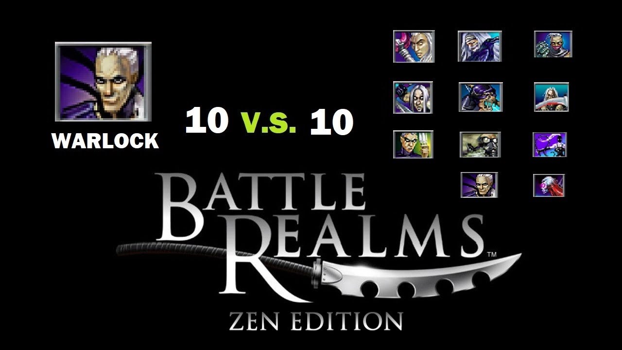 WARLOCK 10vs10 LOTUS Units - Battle Realms Zen Edition HD (with ...