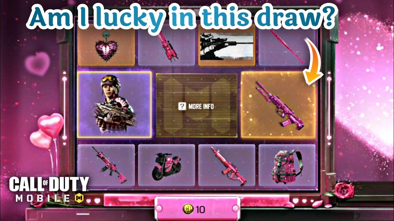 Valentine redux draw in cod mobile - YouTube