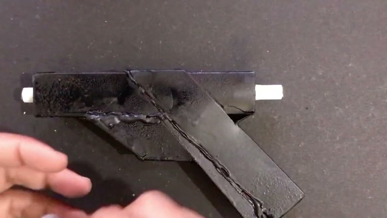 HOW TO MAKE EASY CARDBOARD PAPER GUN | Simple DIY Toy Craft - YouTube