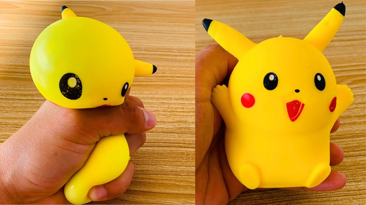 Only Anti-stress video: Anti Stress pikachu. Crunchy pokemon #pikachu # ...