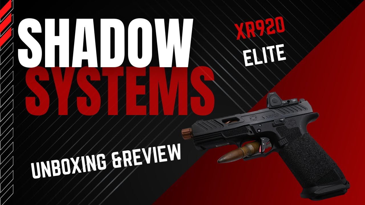 Unveiling the Shadow Systems XR920 Elite: A High-Performance Pistol ...