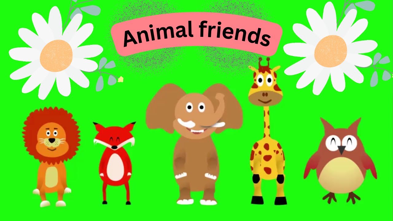 Dancing with Animal Friends I Forest Friends Dance Party I Kids fun ...