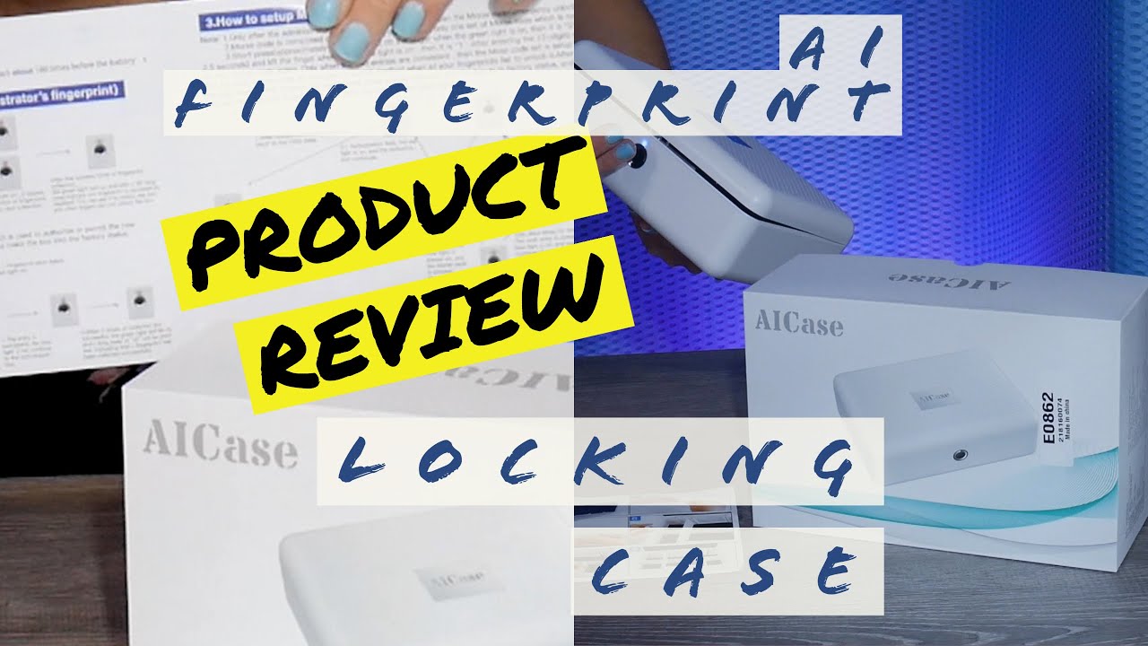 AI Fingerprint Biometric Locking Case Product Test and Review - YouTube
