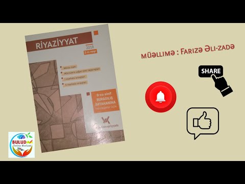 Üçbucaqlar 1-25. Riyaziyyat 2019. 9-cu sinif BURAXILIŞ İMTAHANINA hazırlaşanlar üçün.