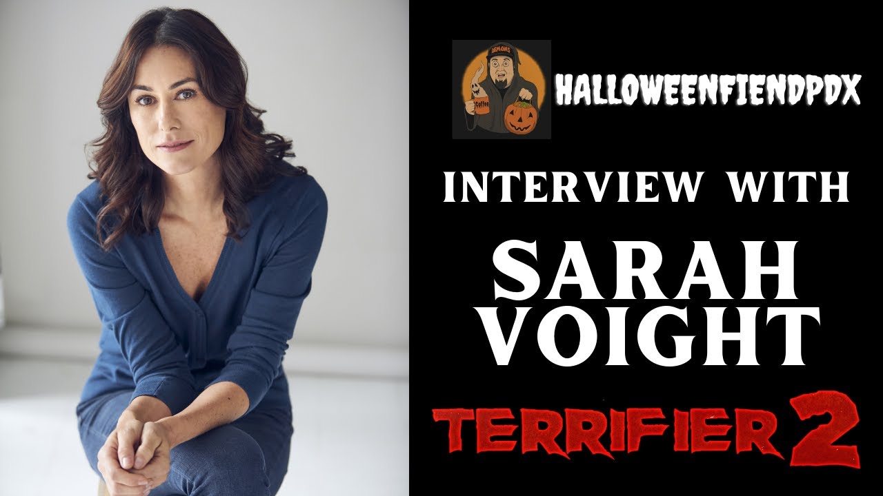Sarah Voight (Terrifier 2) Interview - YouTube