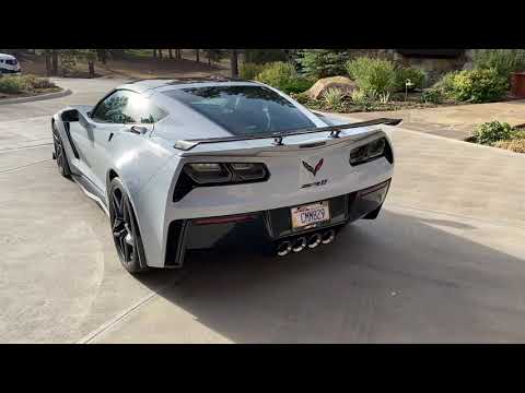2019 ZR1 Ceramic Matrix Gray - YouTube