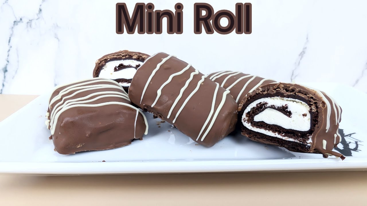 How to Make Chocolate Mini Rolls at Home | Easy Step-by-Step Recipe ...