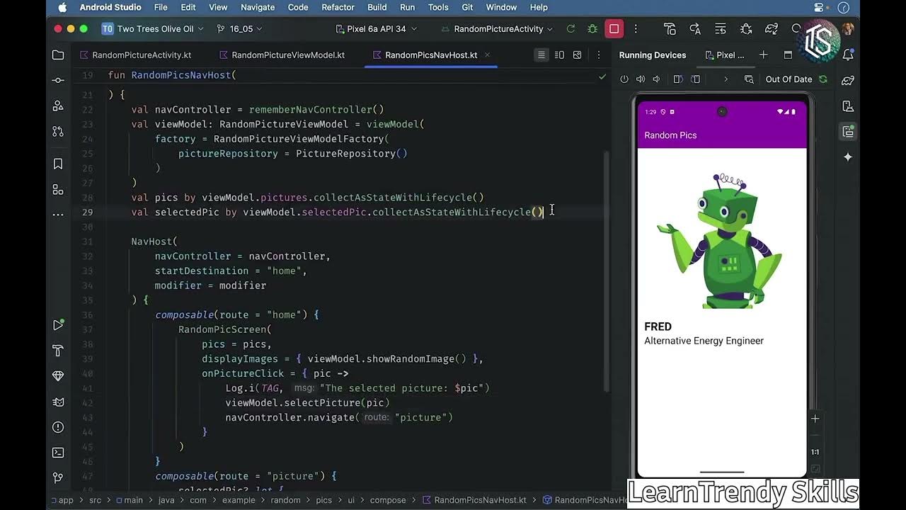 Solution: Lights, Camera, Action! | Android Development Challenge Explained - YouTube