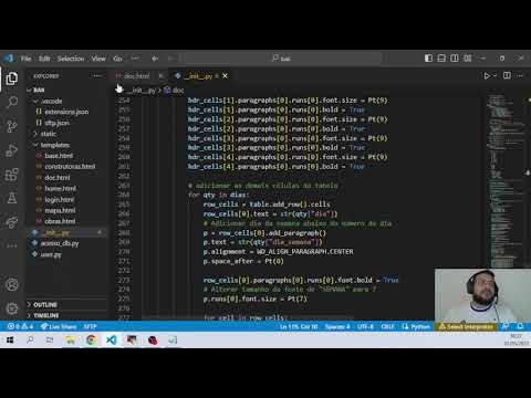 SISTEMA FOLHA DE PONTO PYTHON COM FLASK - YouTube