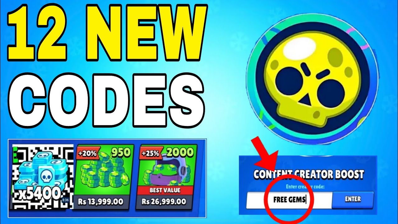 NEW CODES💥BRAWL STARS CODES 2024 | BRAWL STARS REDEEM CODES 2024 ...