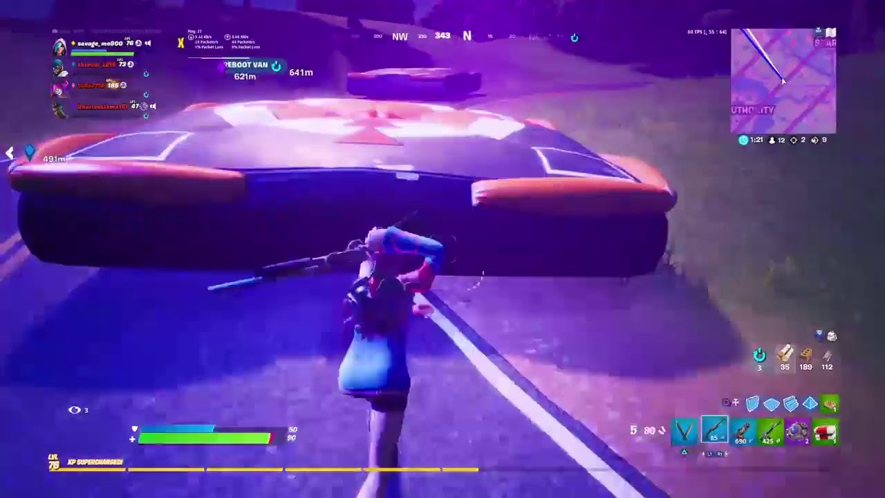 Playing fortnight - YouTube