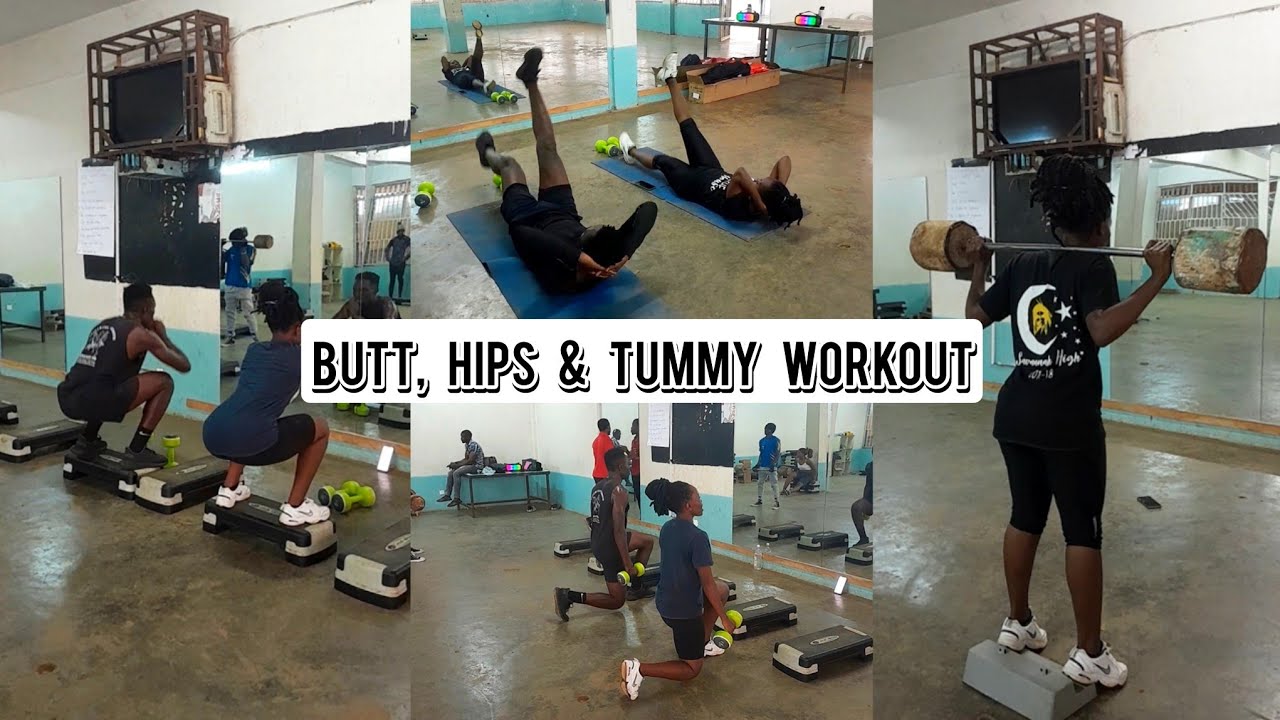 How to grow Butt/Glute Muscles, Hips, Cut Tummy Fat and Improve Core ...