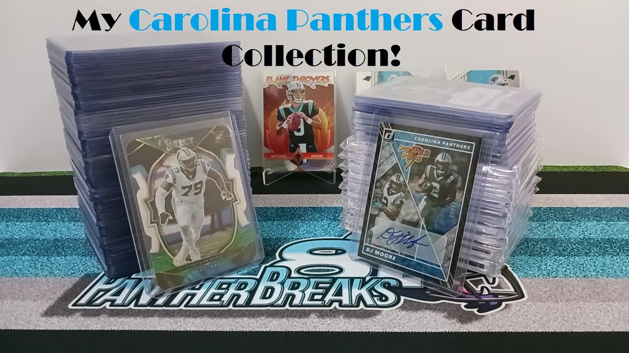 My Carolina Panthers Card Collection! So Far, So Good! 🏈 - YouTube