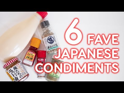 6 FAVORITE JAPANESE CONDIMENTS - YouTube