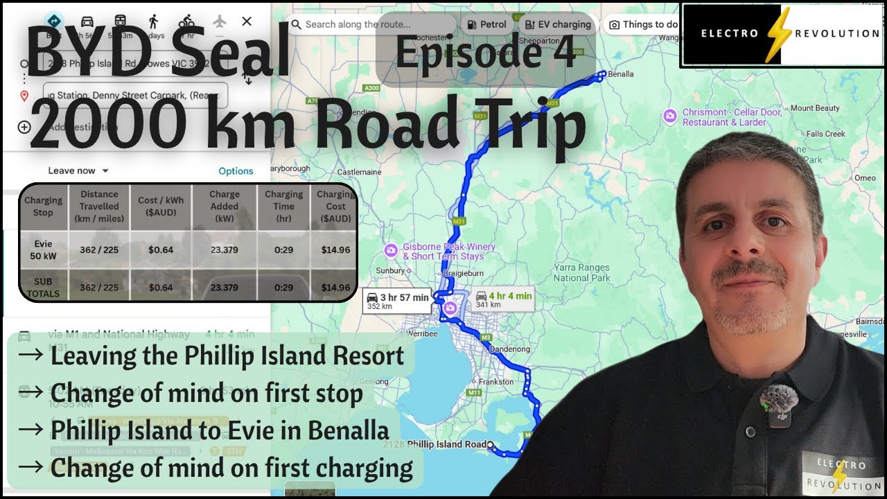 BYD 2000 km Road Trip EPISODE 4 - Sydney to Phillip Island - Change of ...