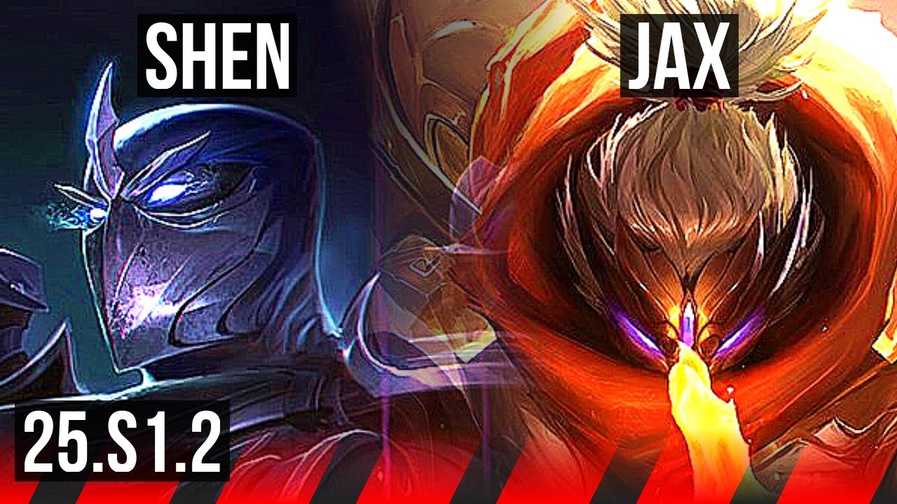SHEN vs JAX (TOP) | KR Master | 25.S1.2 - YouTube