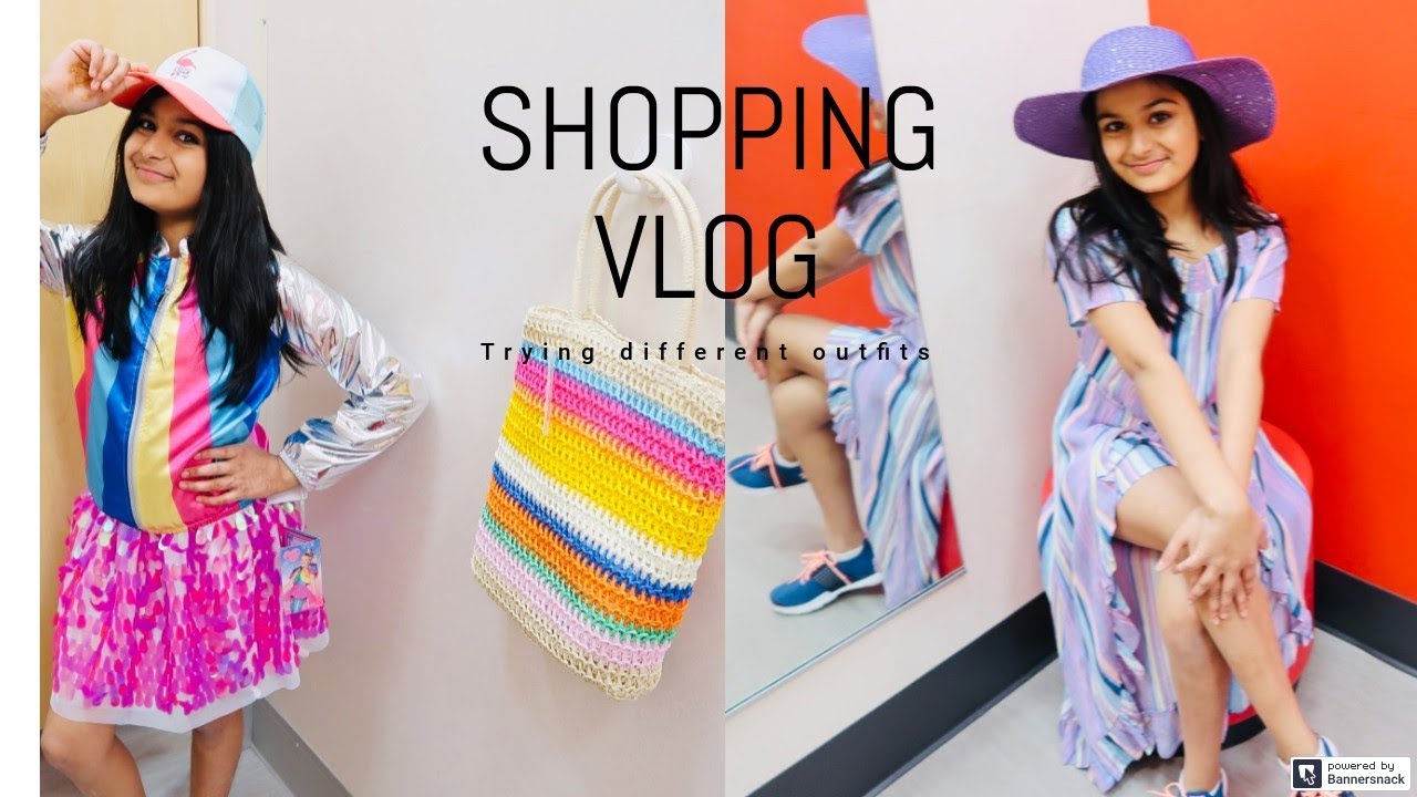 Vlog #4- Trying out different outfits - Store Vlog - YouTube
