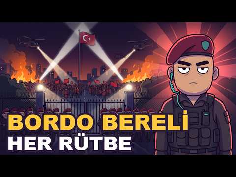 Bordo Bereli Olarak Her Rütbede HAYATIN