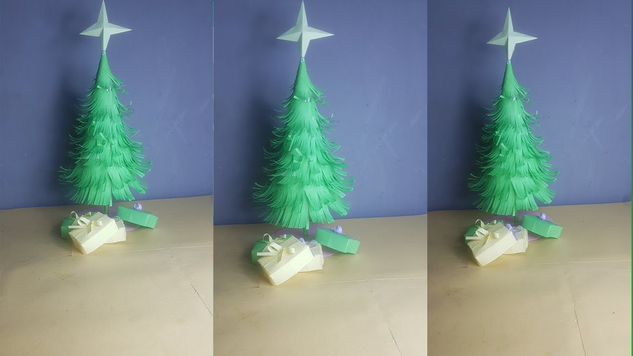 How To Make Paper Christmas Tree Paper Craft Ideas For Christmas how-to-make-paper-christmas-tree-paper-craft-ideas-for-christmas