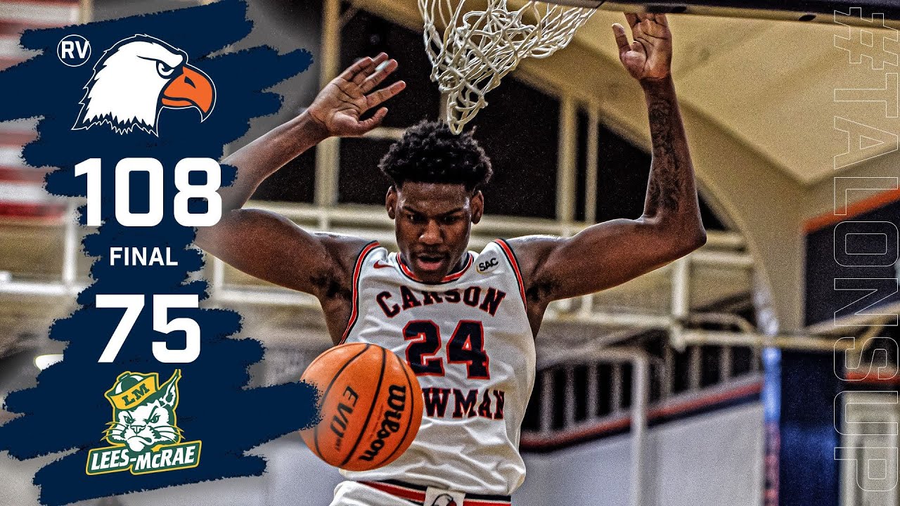 Carson-Newman Men's Basketball: C-N 108, Lees-McRae 75 Highlights 11-13 ...