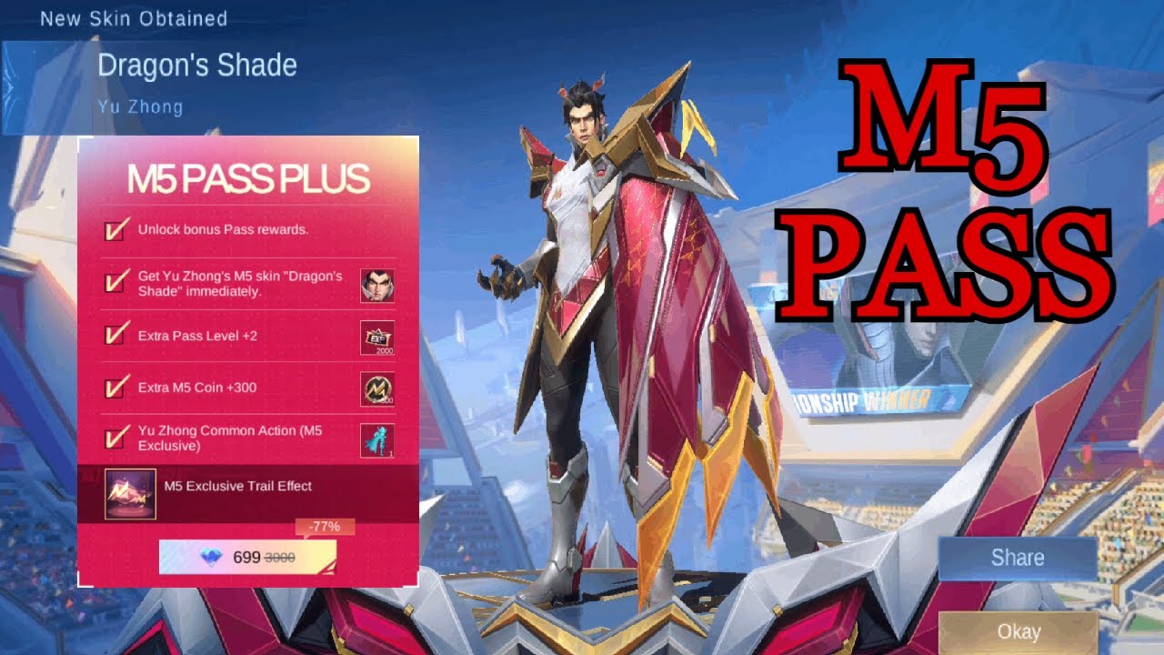 M5 PASS PLUS || IS IT WORTH IT? || FULL FORCE || MOBILE LEGENDS - YouTube