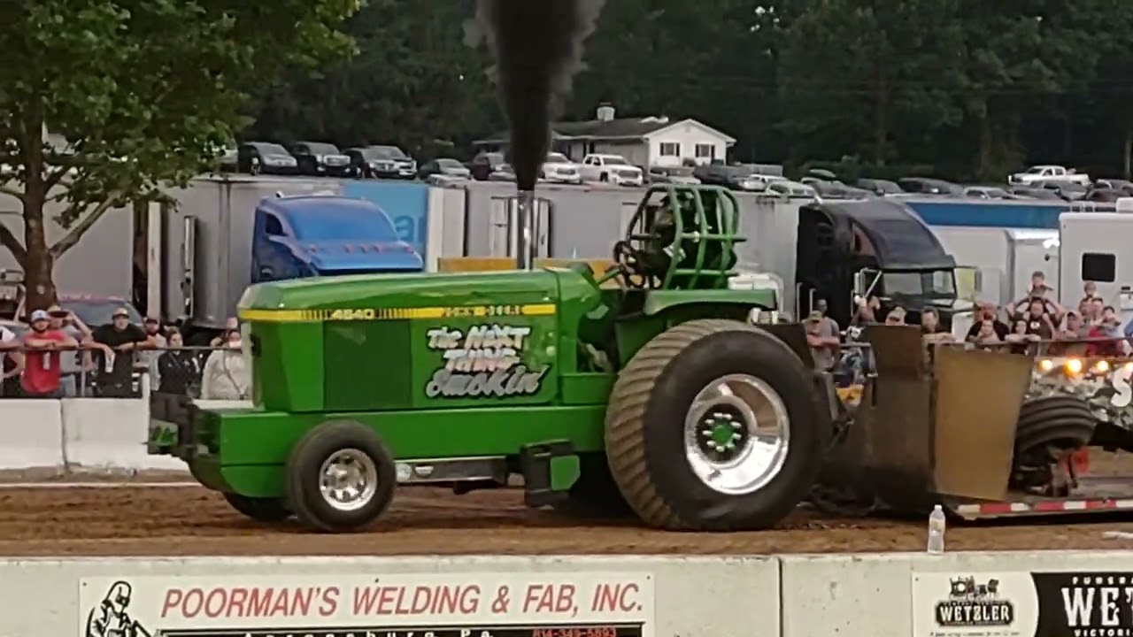 Running like a Deere Smoker Class at Grange Fair - YouTube