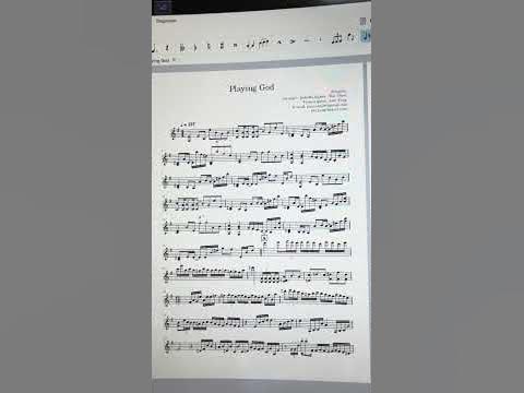 Polyphia - Playing God violin version sheet music (arr. Isabella Egawa & Ray Chen) @Polyphia ...