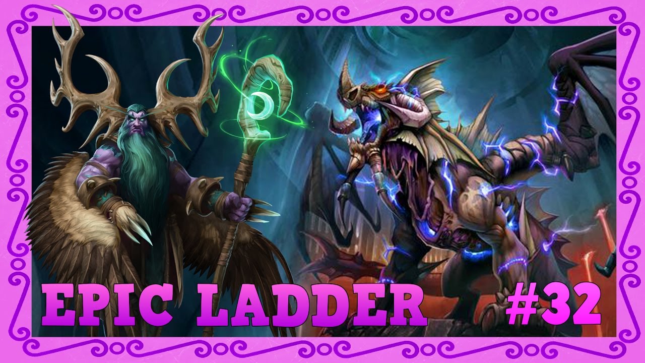 Epic Ladder Hearthstone Moments #32 - YouTube