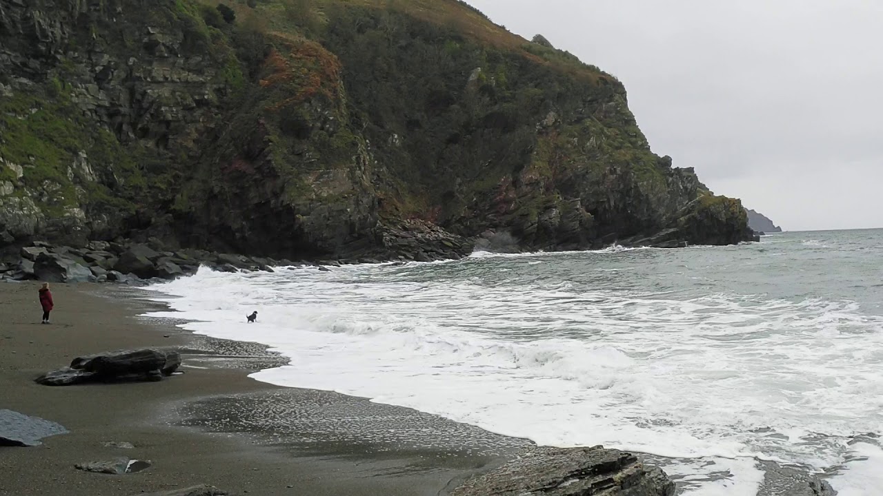 Wringcliff Beach (10th October 2019) - YouTube