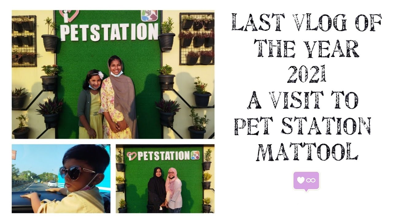Last video of the year 2021 || A visit to Mattool Pet station || BYE ...